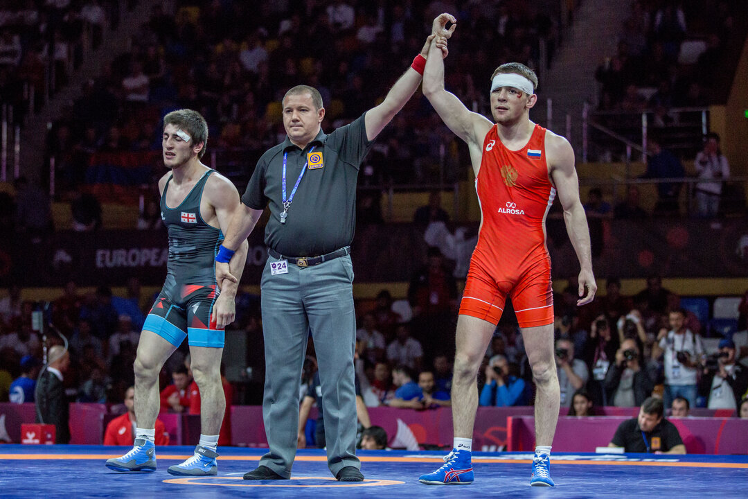 Russia Reels in Trio of Greco-Roman Golds on Third Day of Euro C’Ships ...
