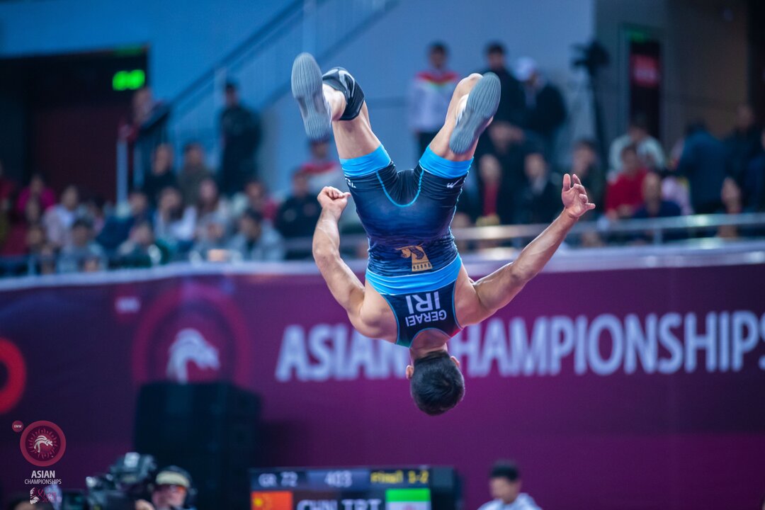 Bakhramov Matches Brother as Asian Greco Champion; Geraei, Abdvali Also ...
